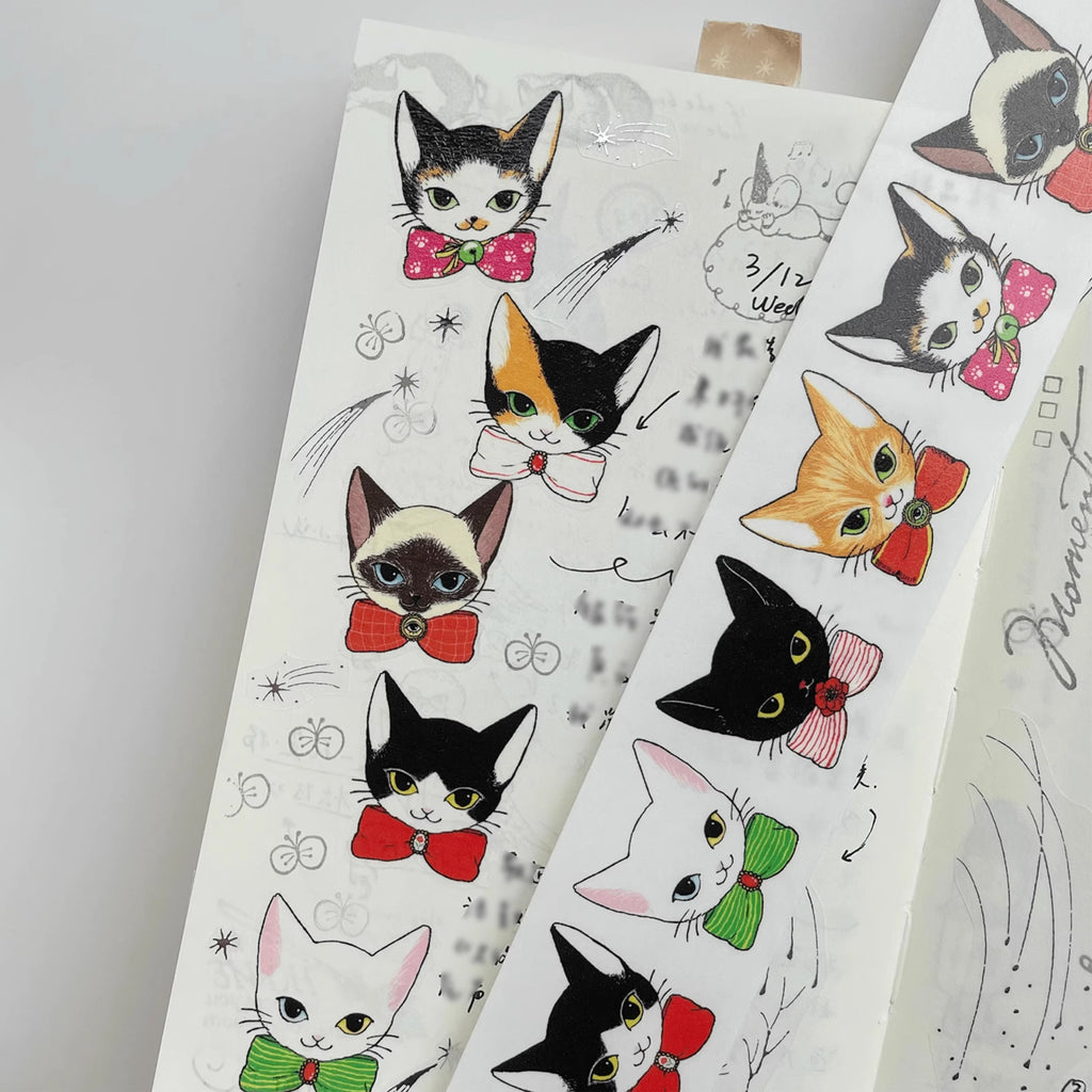 Nekocha Washi Tape: Cat Portraits – Papergame