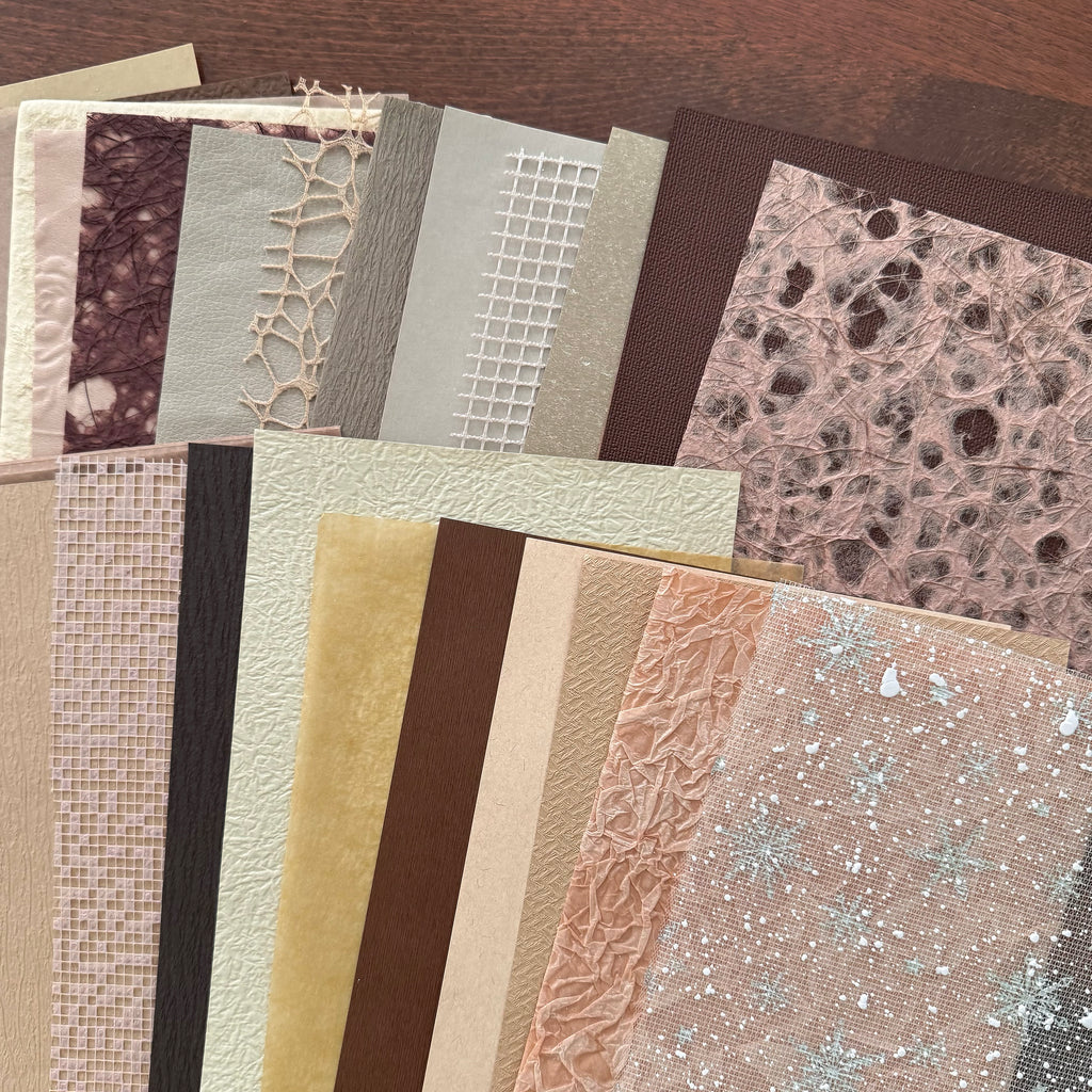 Neutral Tone Mixed Paper Pack – Papergame