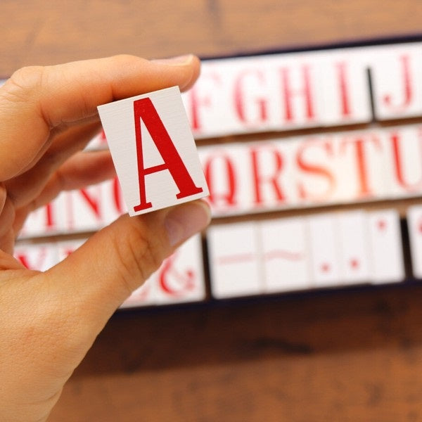 36 Sublo: Extra Large Letters Stamp Set – Papergame