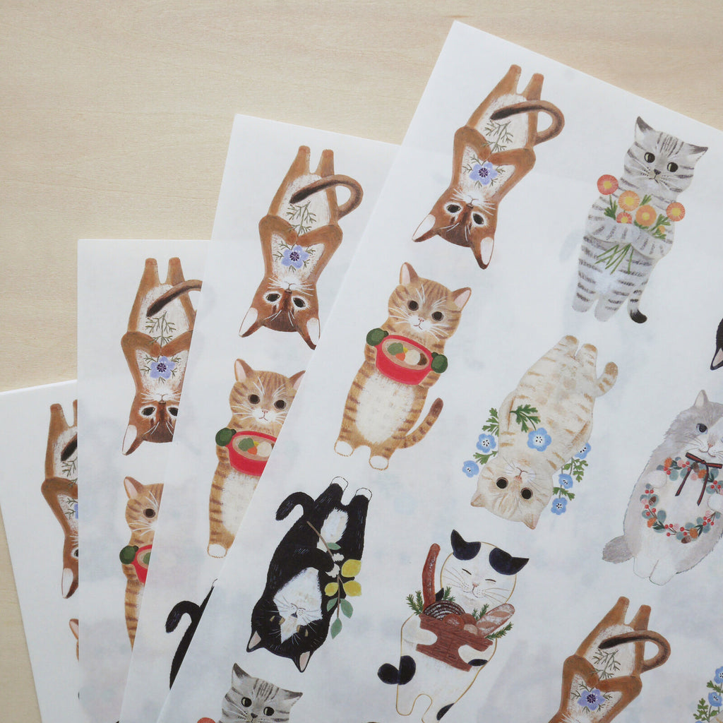4Legs Wrapping Paper: Cats in a Picture Book – Papergame