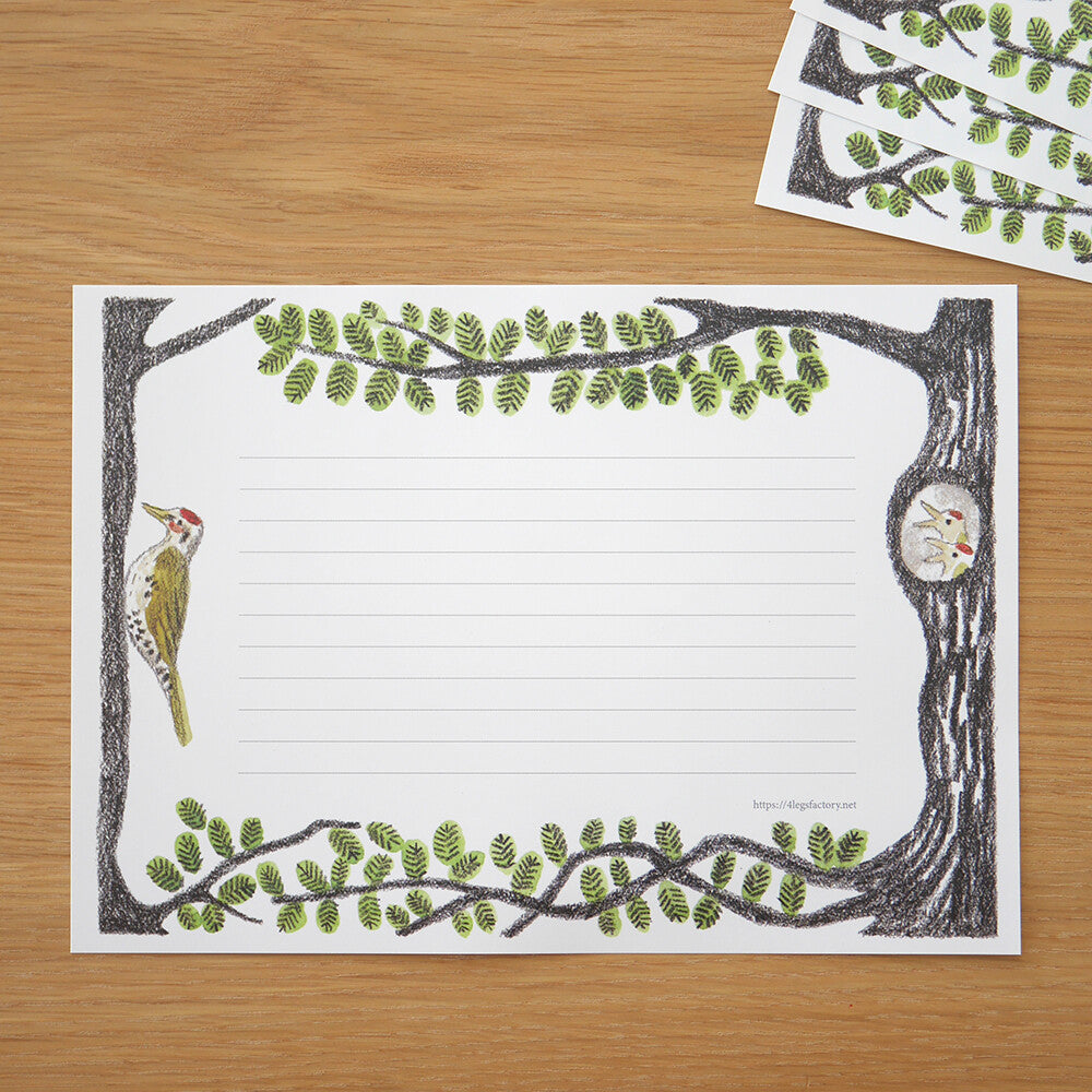 4Legs Letter Paper: Small Birds – Papergame