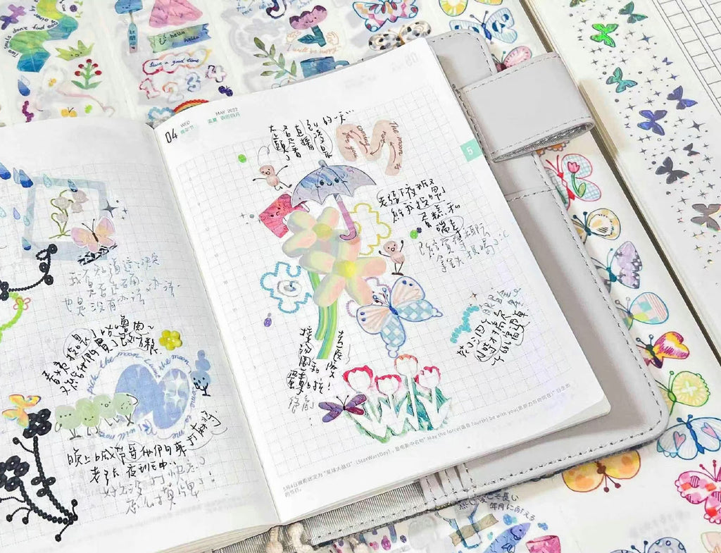 Balala Masking Tape: Spring Butterflies – Papergame