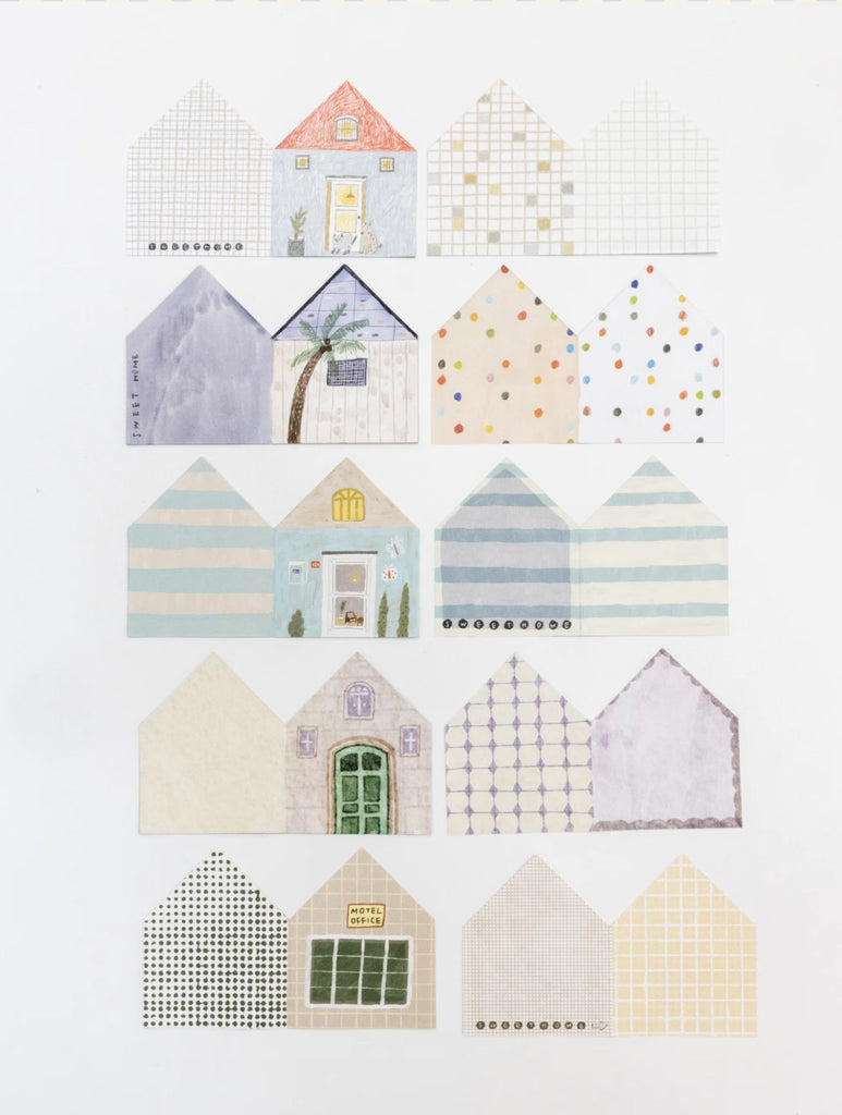 Bieguan Memo Paper: Houses – Papergame