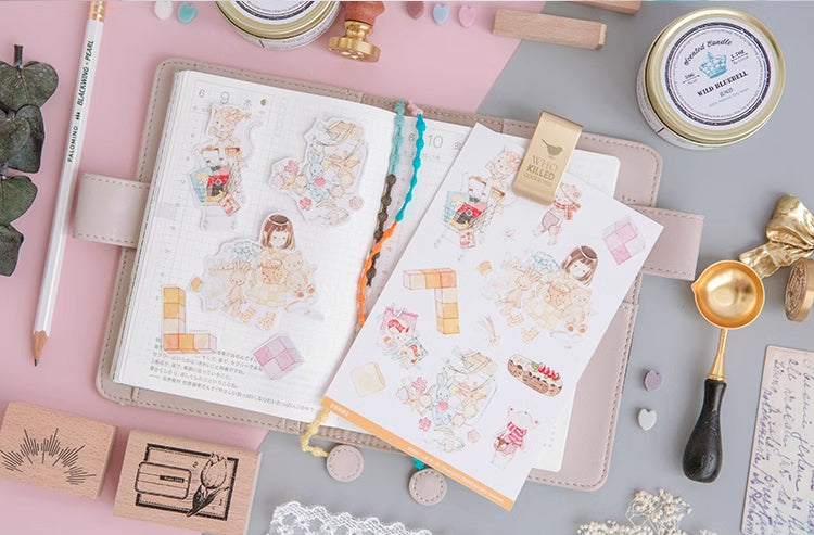 Lemontree Product: Leisure Time Stickers Sheet – Papergame