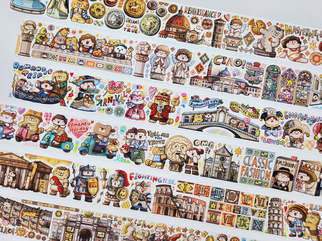 Meatball Washi Tape: Travel Italy – Papergame