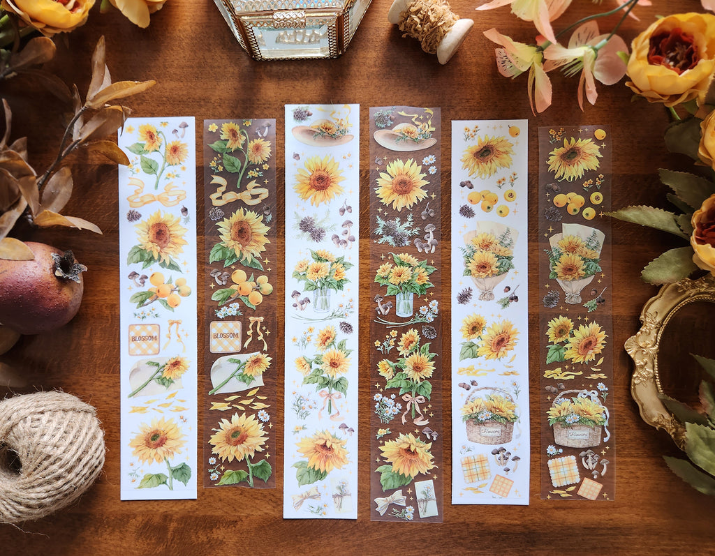 Moodtape: Summer Sunflowers Masking Tape – Papergame