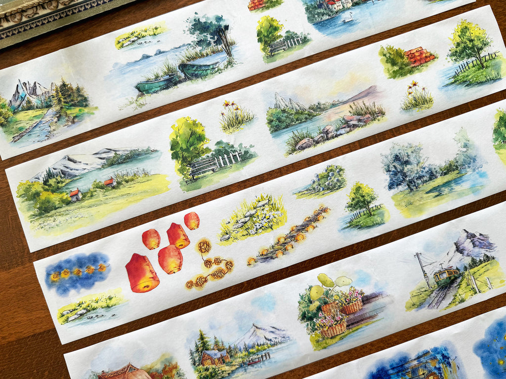 Moodtape: Views by the Lake Washi Tape – Papergame