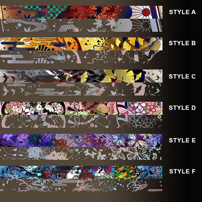 Shiroto Masking Tape: Japanese Motifs – Papergame