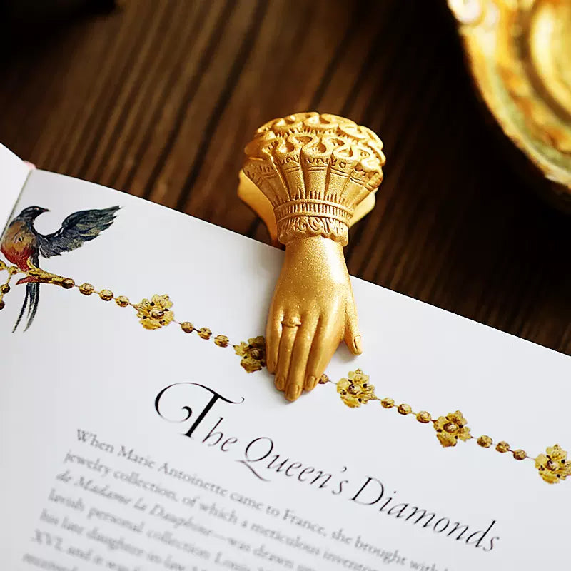 Victorian Silver Gilded Hand Clip – Papergame