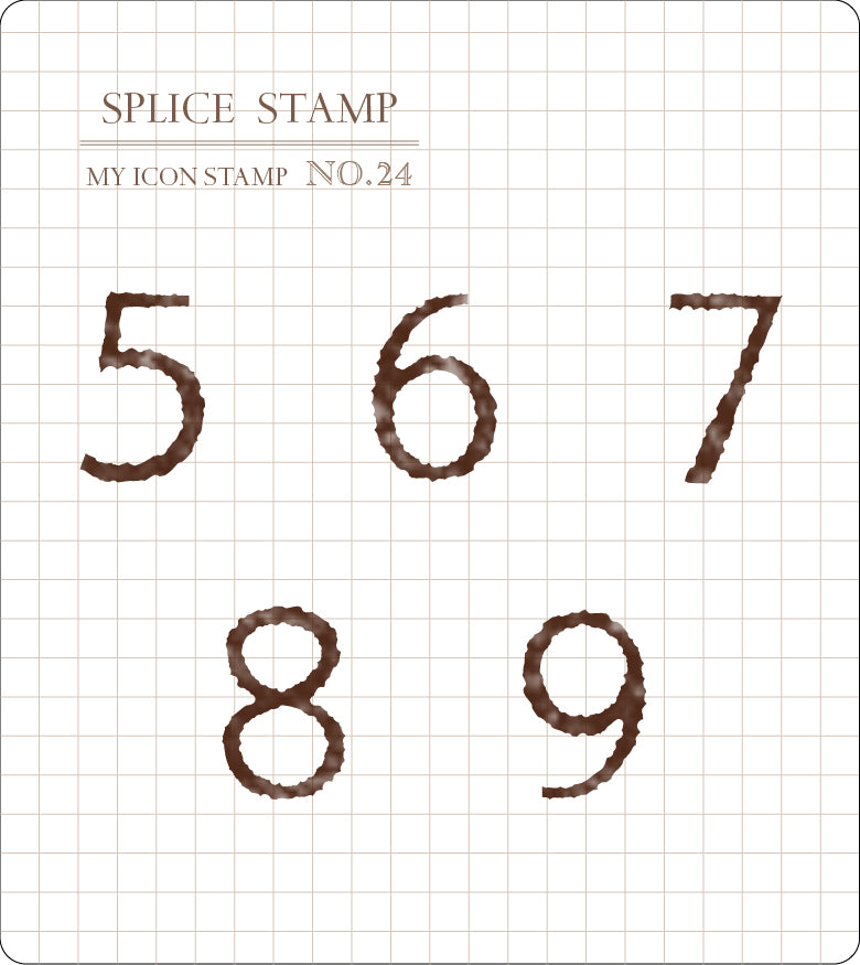 MU Lifestyle Splice Stamp: Numbers (Print) – Papergame