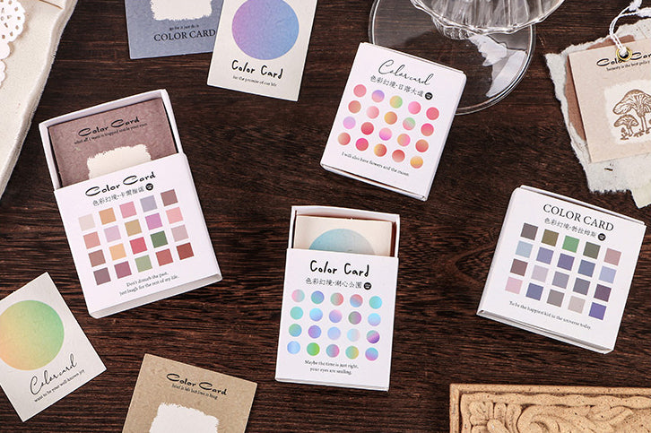 40PCS Specialty Paper Color Cards – Papergame