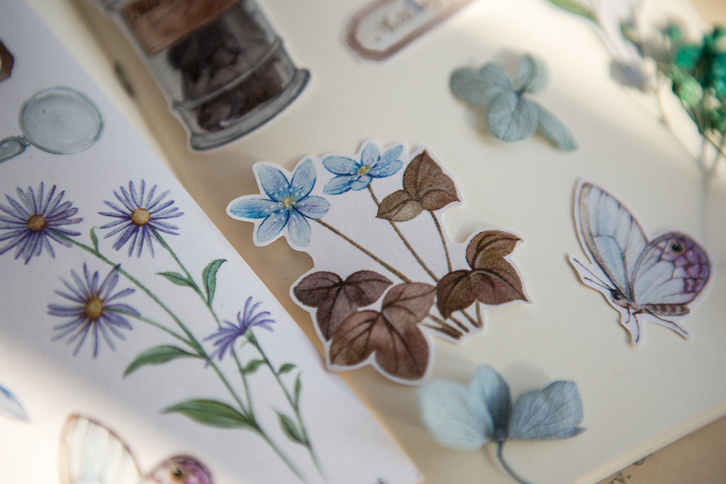 Doolittle's Garden 2 Sticker Sheet: Coral – Papergame