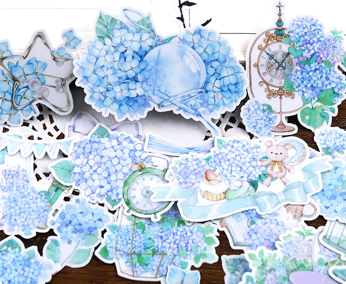 Hydrangea Garden Stickers Pack – Papergame