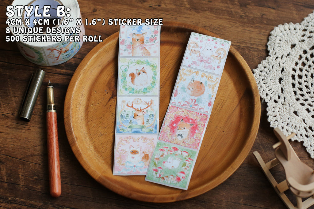 Animals Sticker Seals – Papergame