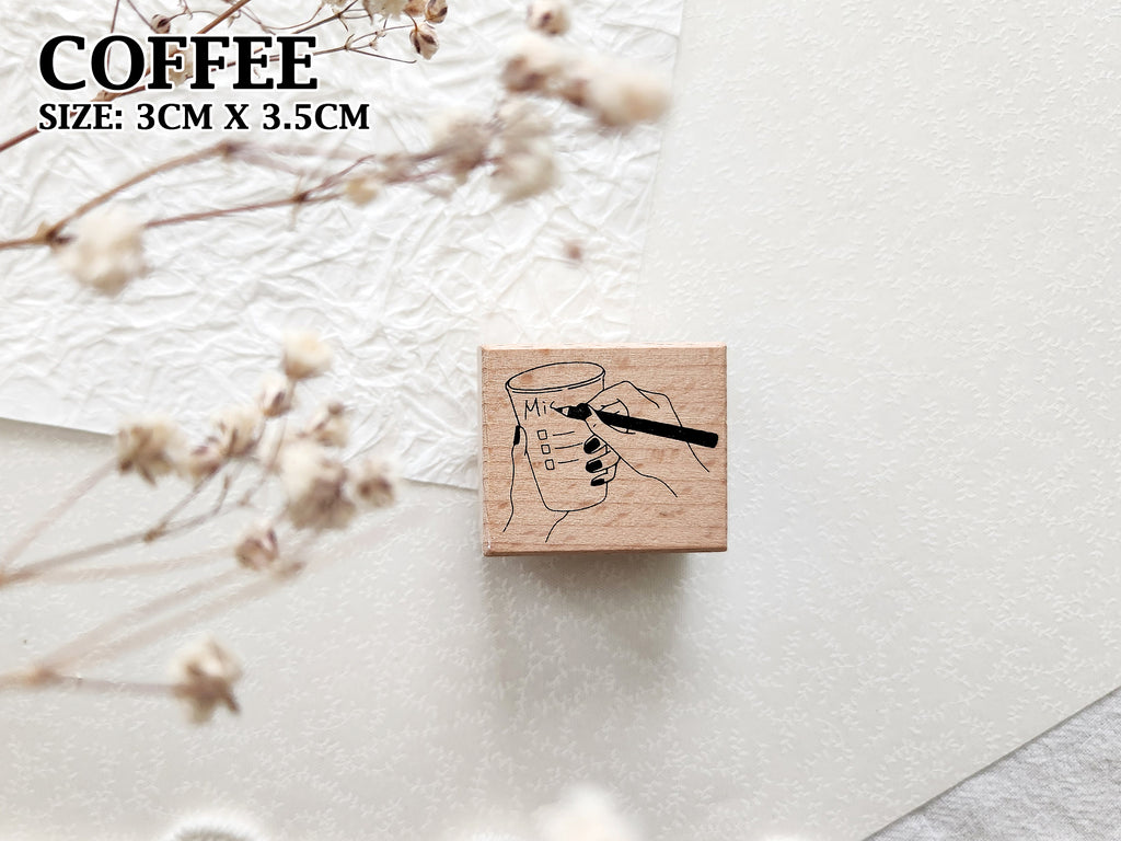 Milk Tea and Coffee Rubber Stamps – Papergame