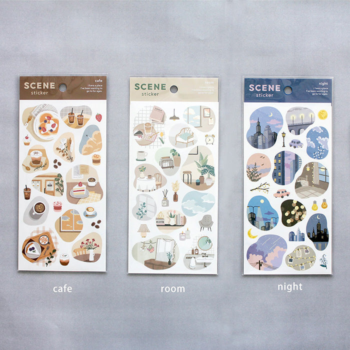 Mind Wave Sticker Sheet: Scene – Papergame