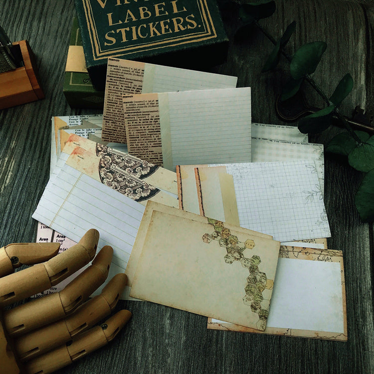 Vintage Style Note Cards – Papergame