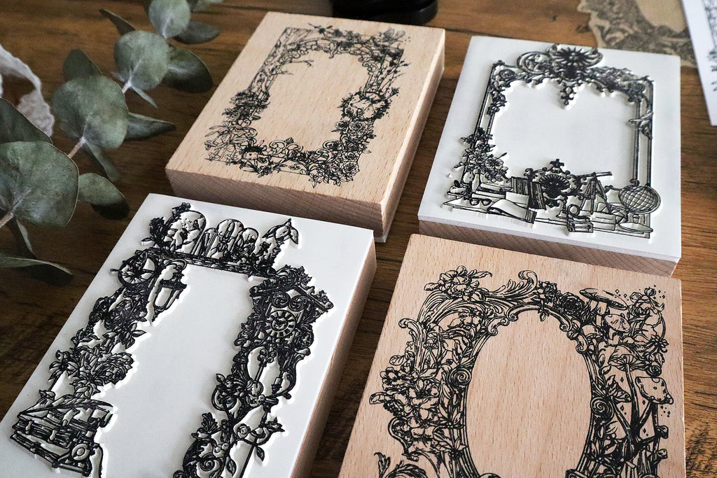 Extra Large Wooden Frames Stamp – Papergame