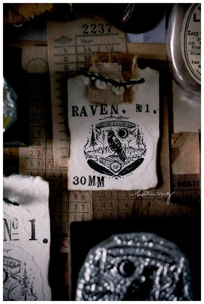 LCN Design Studio: Raven Metal Stamp – Papergame