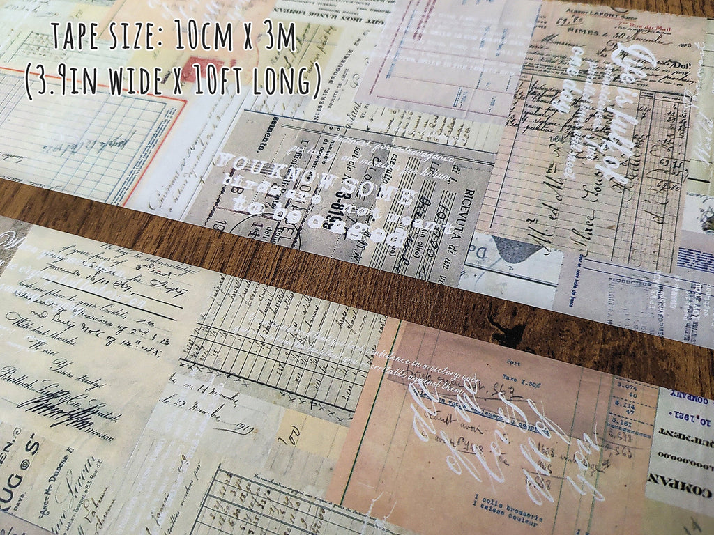 Vintage Collage Masking Tape (Extra Wide) – Papergame